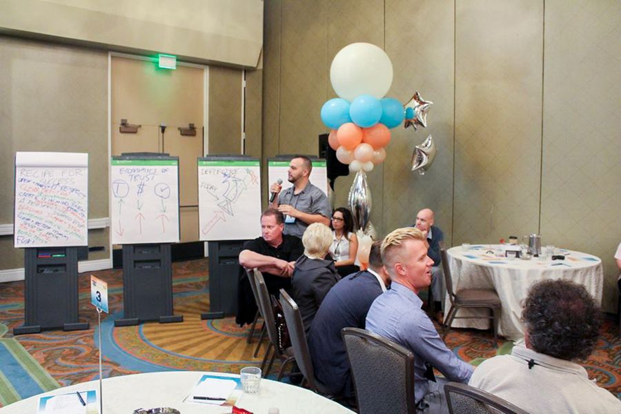 Creating Mission Vision And Values Outback Team Building Canada