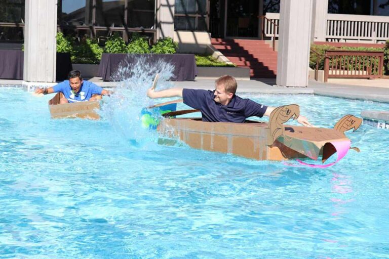 Cardboard Boat Building Challenge | Outback Team Building & Training