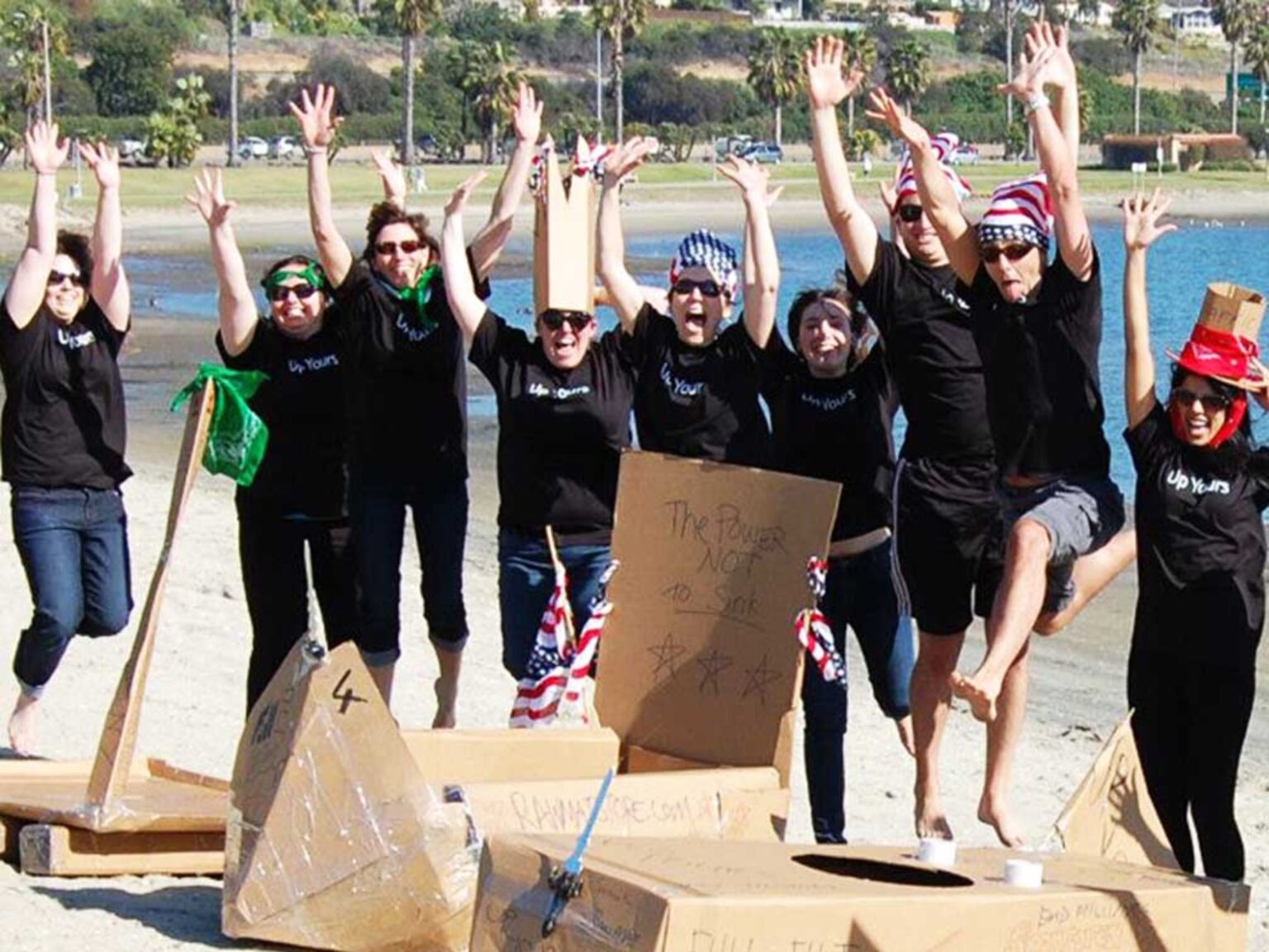 Cardboard Boat Building Challenge | Outback Team Building & Training