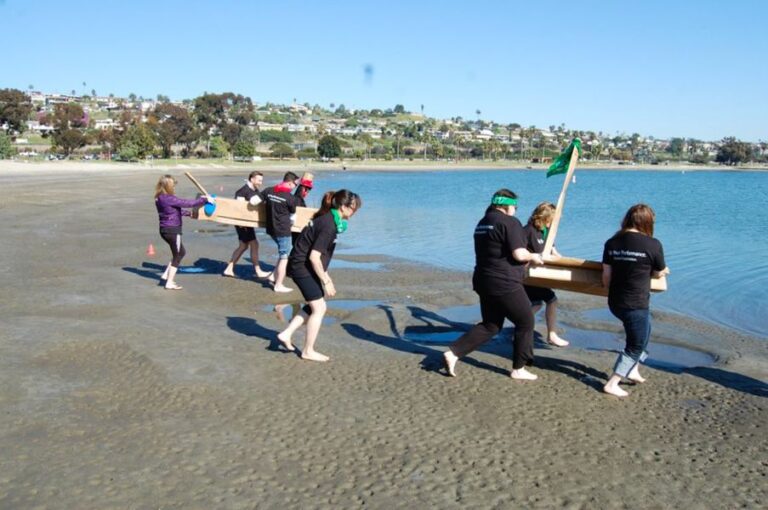 Cardboard Boat Building Challenge | Outback Team Building & Training