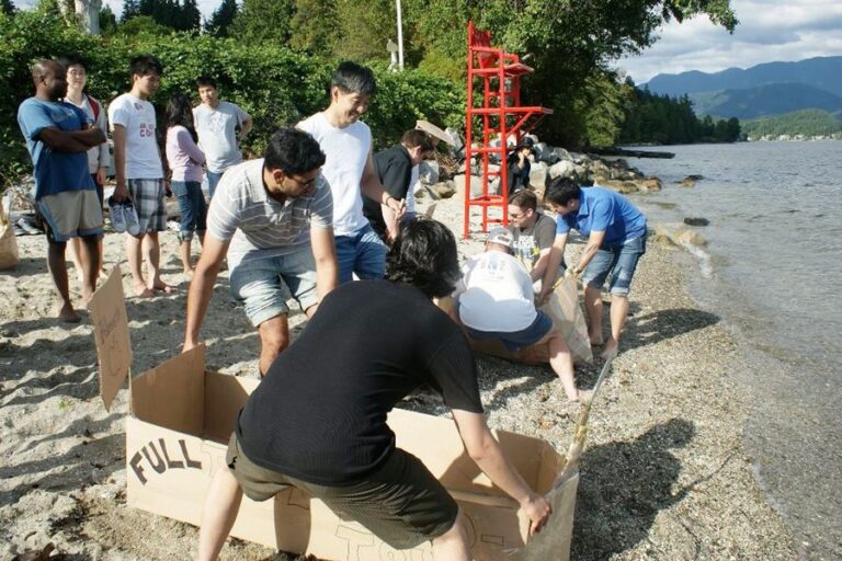 Cardboard Boat Building Challenge | Outback Team Building & Training