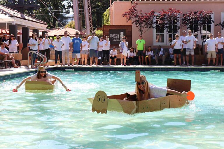 Cardboard Boat Building Challenge | Outback Team Building & Training