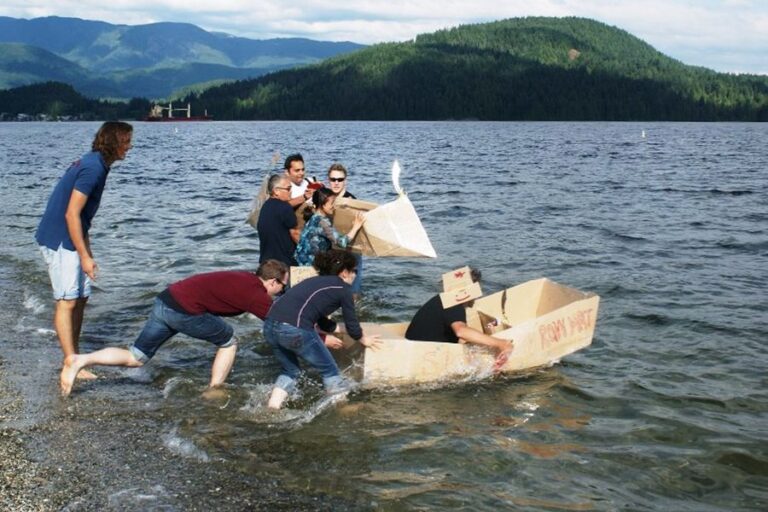 Cardboard Boat Building Challenge | Outback Team Building & Training