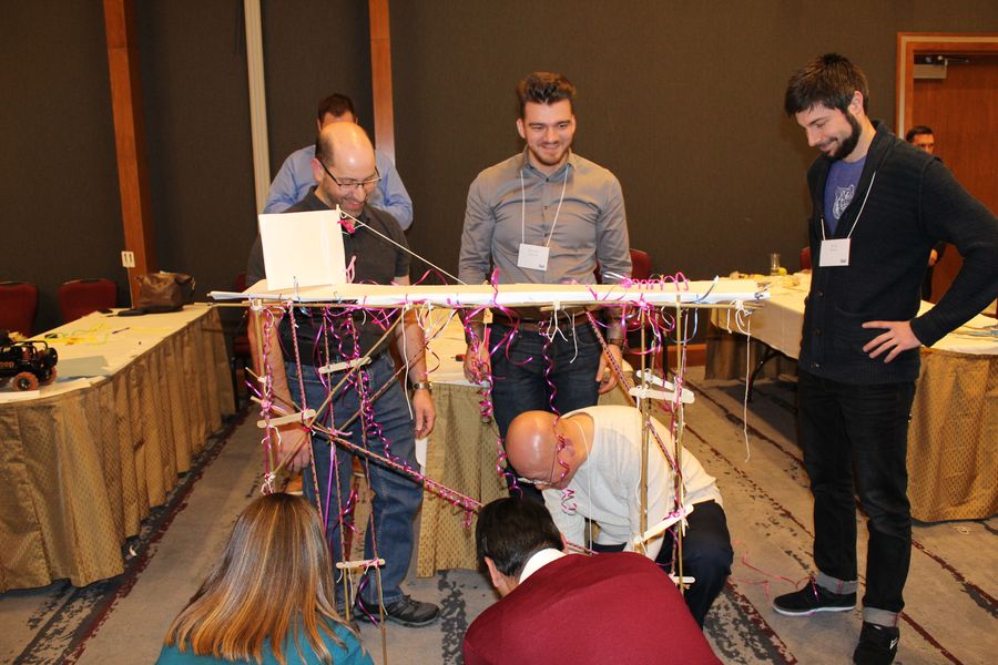 Bridge Builders Activity | Outback Team Building & Training