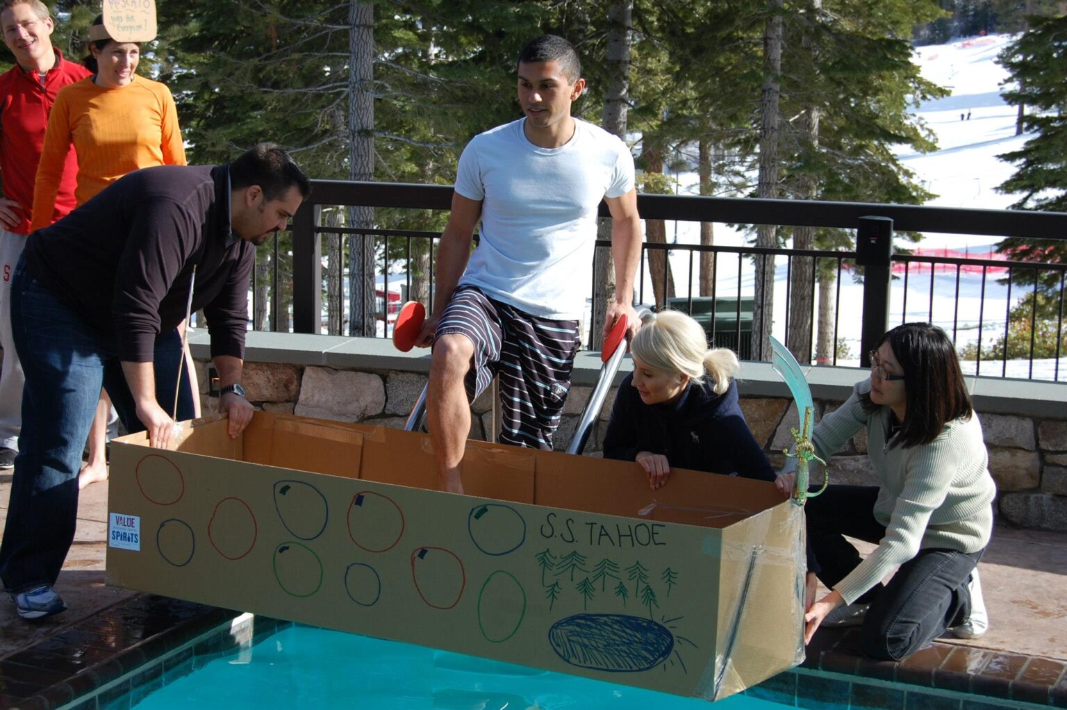 Cardboard Boat Building Challenge | Outback Team Building & Training