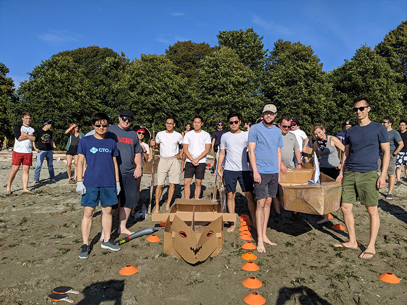 Cardboard Boat Building Challenge | Outback Team Building & Training