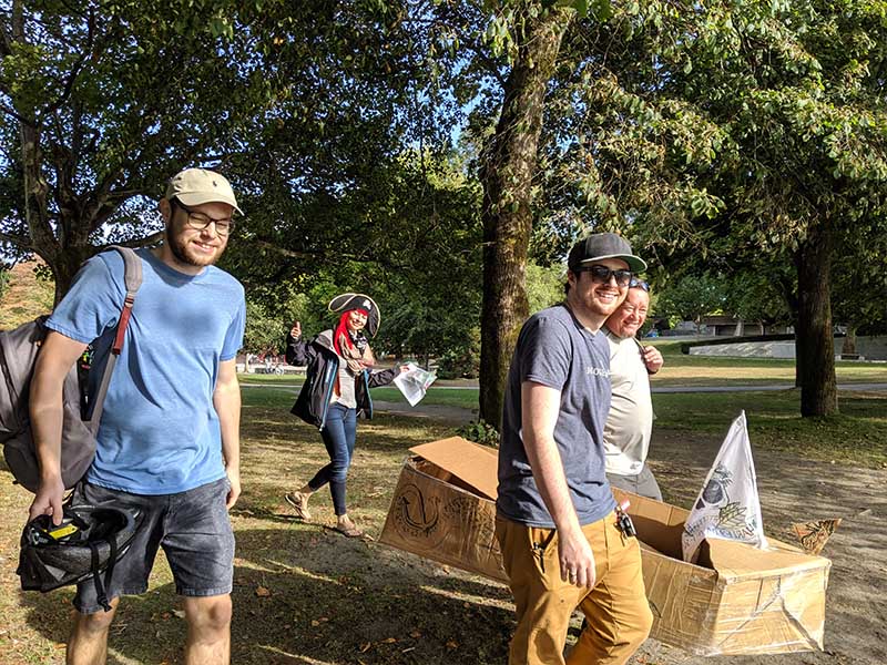 Cardboard Boat Building Challenge | Outback Team Building & Training