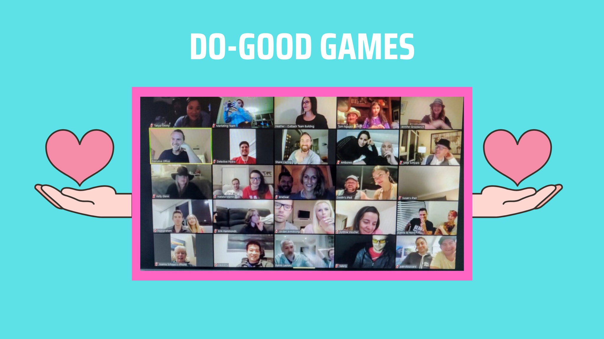 Self-Hosted Do-Good Games | Charity Team Building Activity